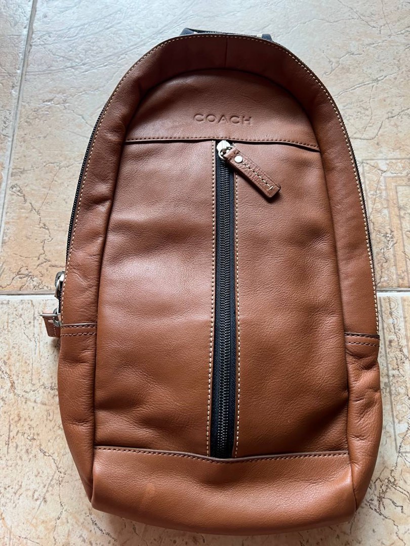 Coach cross body men sling bag, Men's Fashion, Bags, Sling Bags on ...