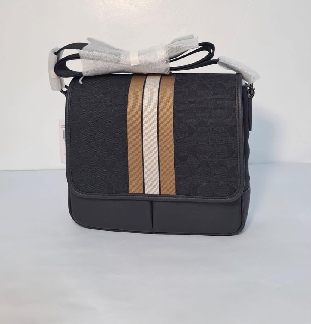 Coach small thompson map sig Original, Men's Fashion, Bags, Sling Bags ...