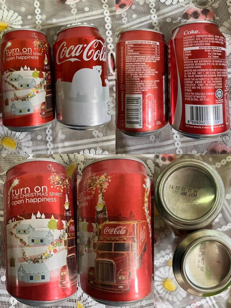 Coca Cola Empty Can, Hobbies & Toys, Memorabilia & Collectibles ...