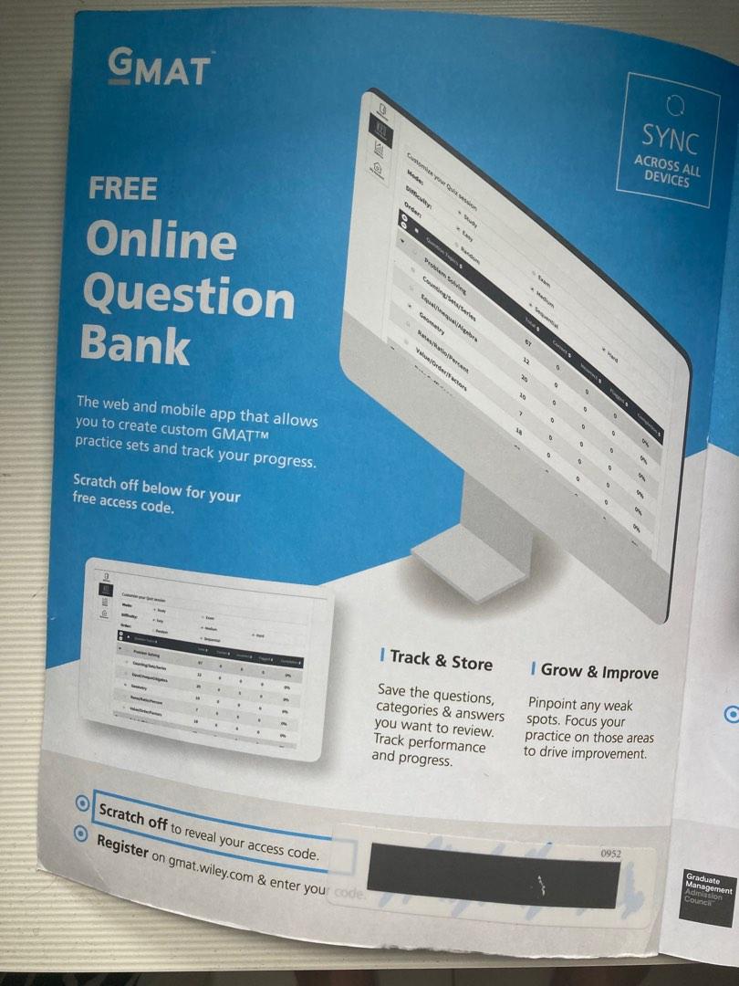 [code available] GMAT Official Advanced Questions hard copy book ...