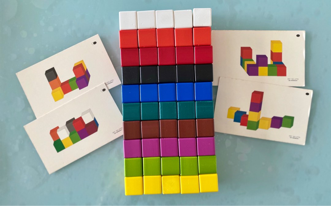 Colourful Counting cubes, Hobbies & Toys, Toys & Games on Carousell