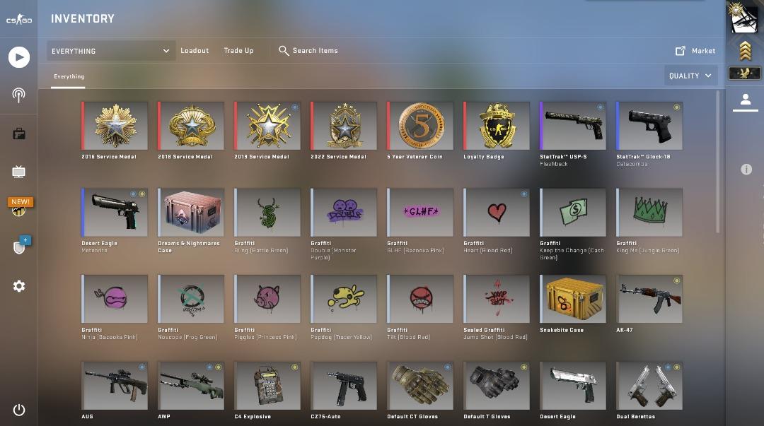 CSGO Account 6 Medal, Video Gaming, Gaming Accessories, In-Game ...