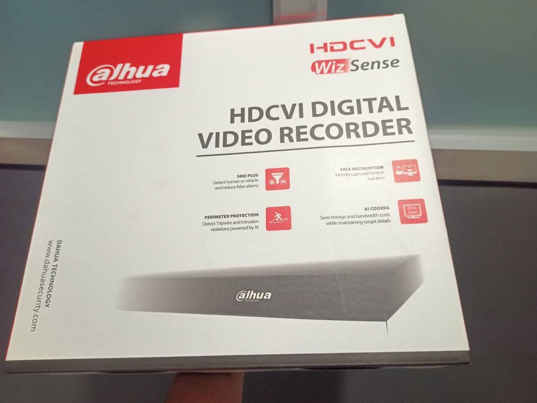Dahua 4 Channel Wiz Sense HDCVI XVR DVR 1 HDD Bay (DH-XVR5104HS-I3 ...