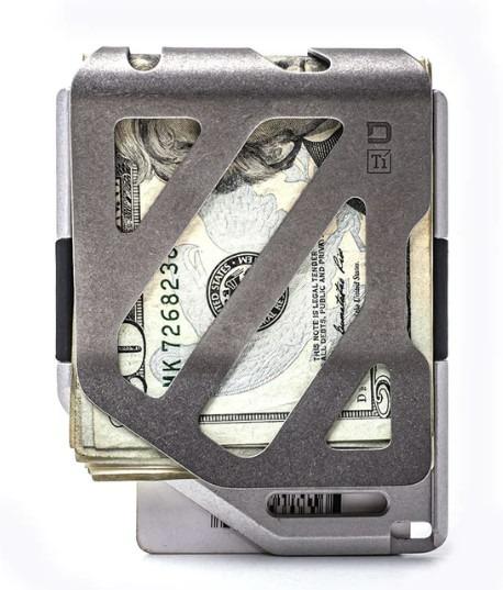 DANGO MC01 TITANIUM MONEY CLIP 錢夾 銀包 卡片盒, 男裝, 手錶及配件, 銀包、卡片套 - Carousell
