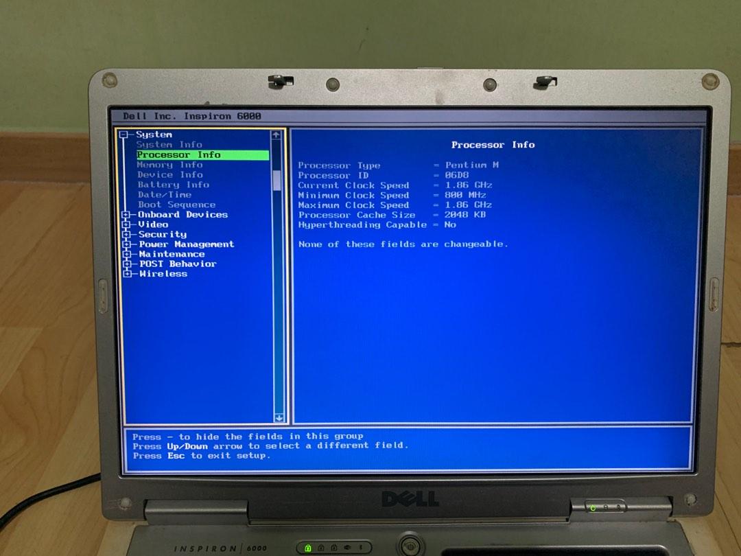 Dell Inspiron 6000, Computers & Tech, Laptops & Notebooks on Carousell