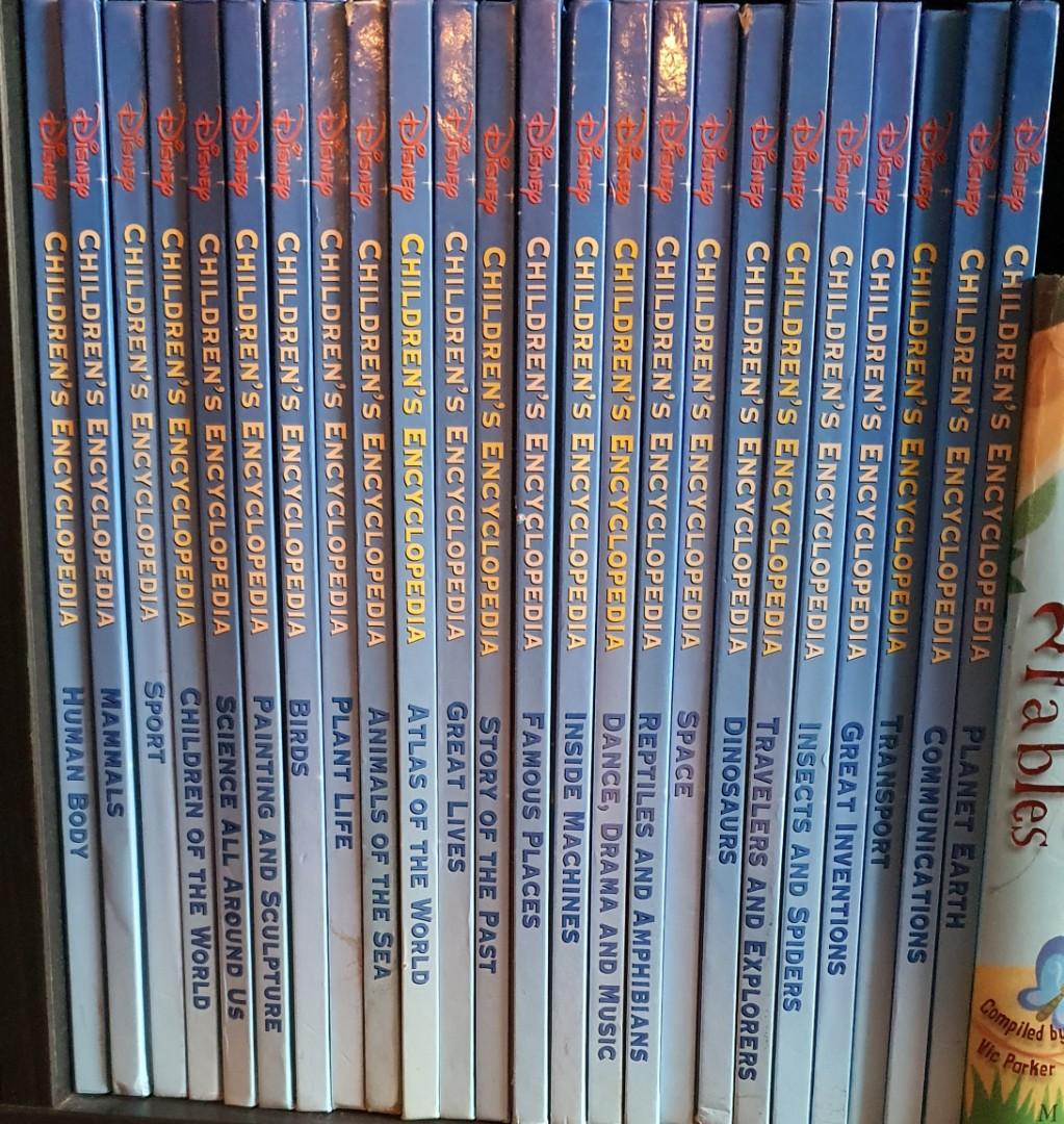 Disney children's encyclopedia by Grolier complete set of 24, Hobbies ...