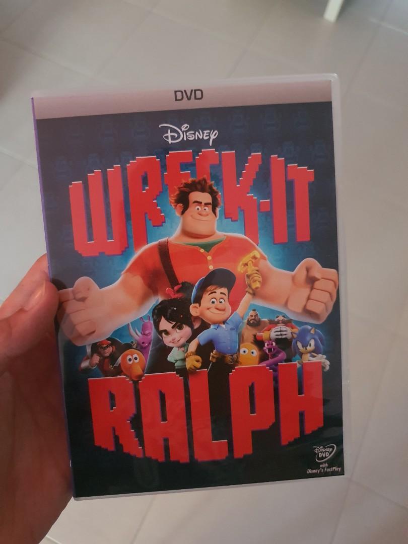 Wreck It Ralph Dvd Cover