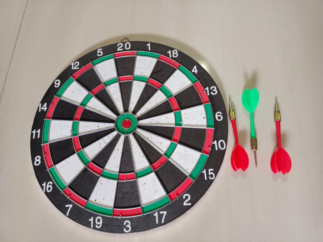 Draughts mad darts, Hobbies & Toys, Toys & Games on Carousell