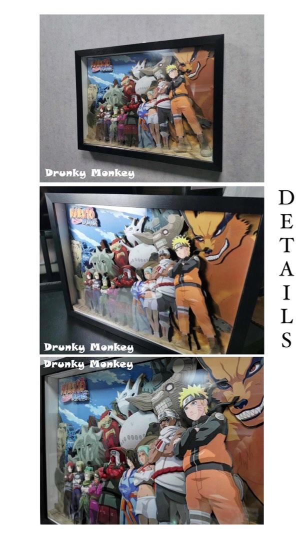 Drunky Monkey Studio - Tails Beast & Jinchuriki Frame, Hobbies & Toys ...