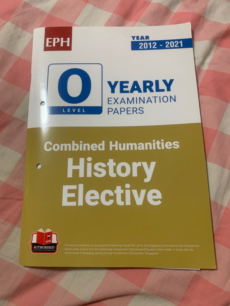 EPH History O level ten year series $5, Hobbies & Toys, Books ...