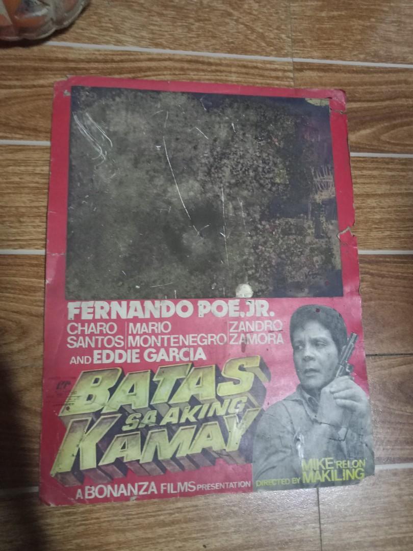 Fernando Poe,JR. " Batas Sa Aking Kamay " by Mike Relon Makiling, Hobbies & Toys, Memorabilia ...