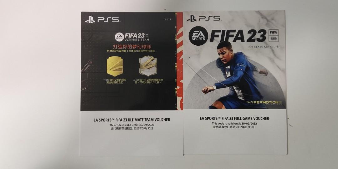 Fifa 2023 PS5 Ultimate edition Code, 電子遊戲, 電子遊戲, PlayStation - Carousell