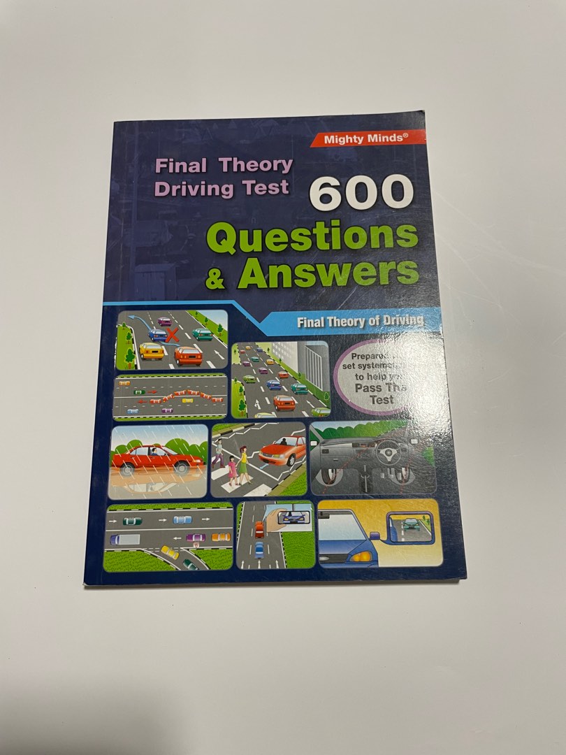 Final Theory Driving Test - 600 Questions & Answers, Hobbies & Toys ...