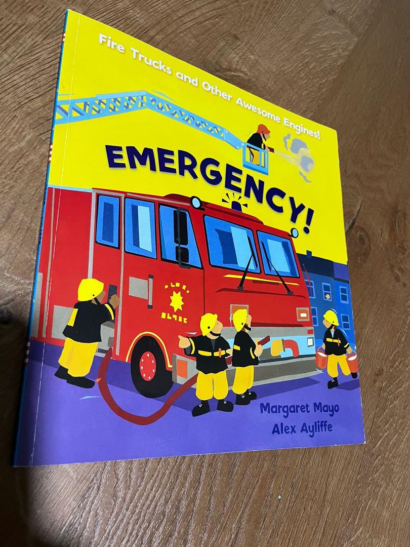 Fire trucks & emergency vehicles book, Hobbies & Toys, Books ...