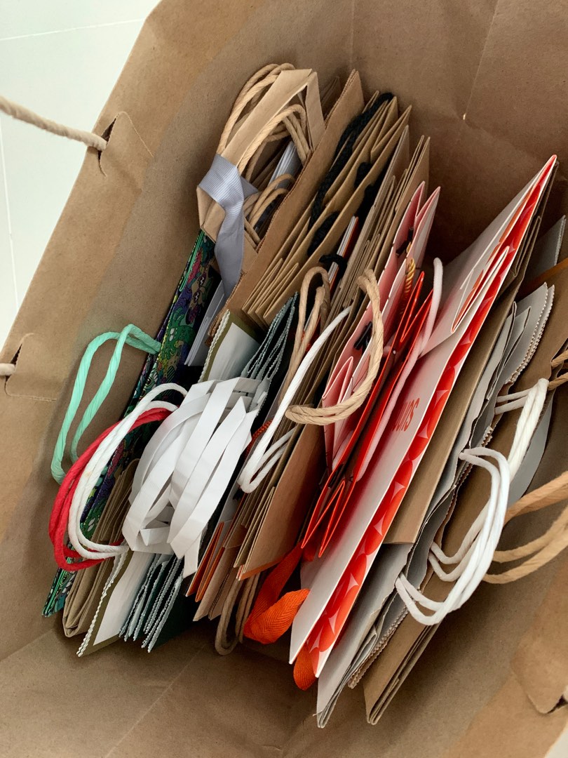 [FREE] Paper Bags, Furniture & Home Living, Home Improvement ...