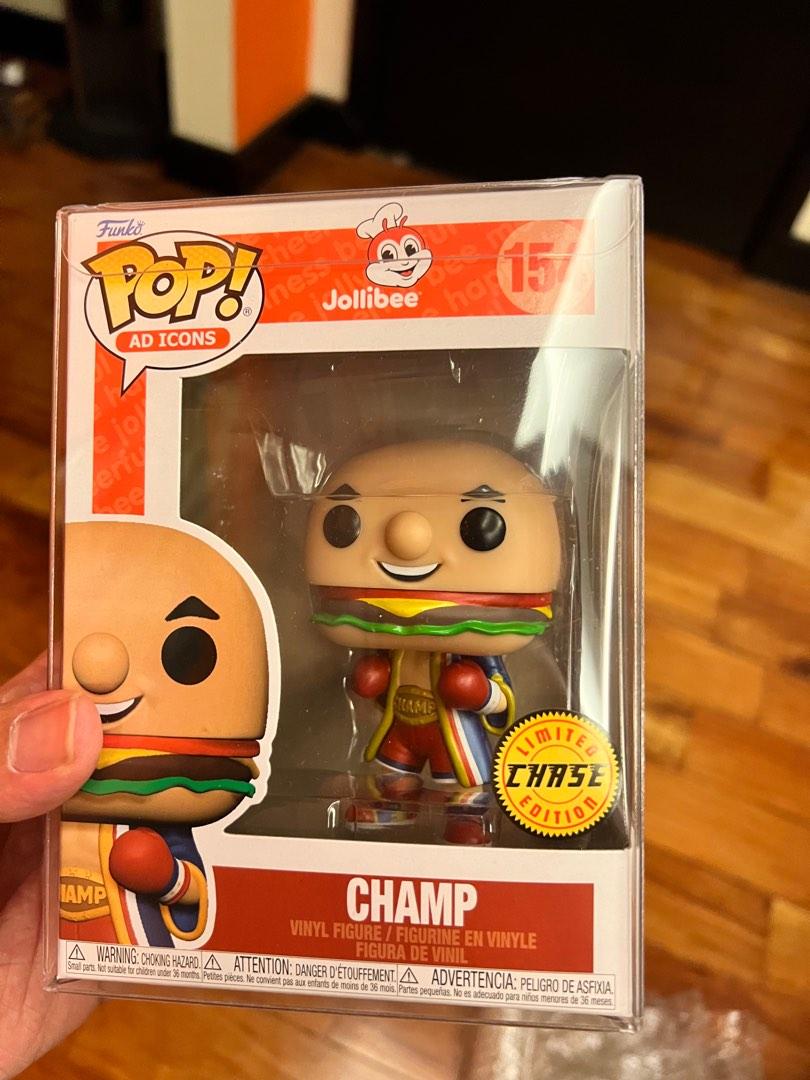 Funko Pop Champ Chase (Jollibee), Hobbies & Toys, Toys & Games on Carousell