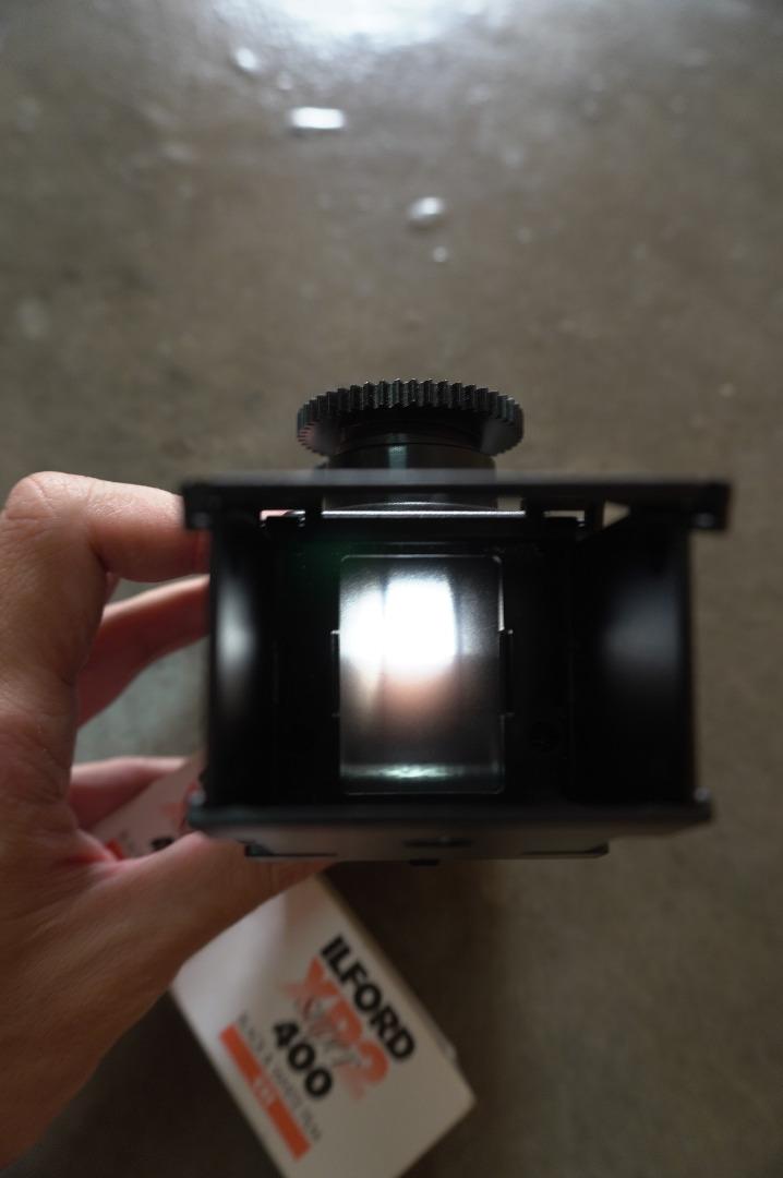 GakkenFlex TLR Twin Lens Reflex Film Camera modded with Glass Mirror ...