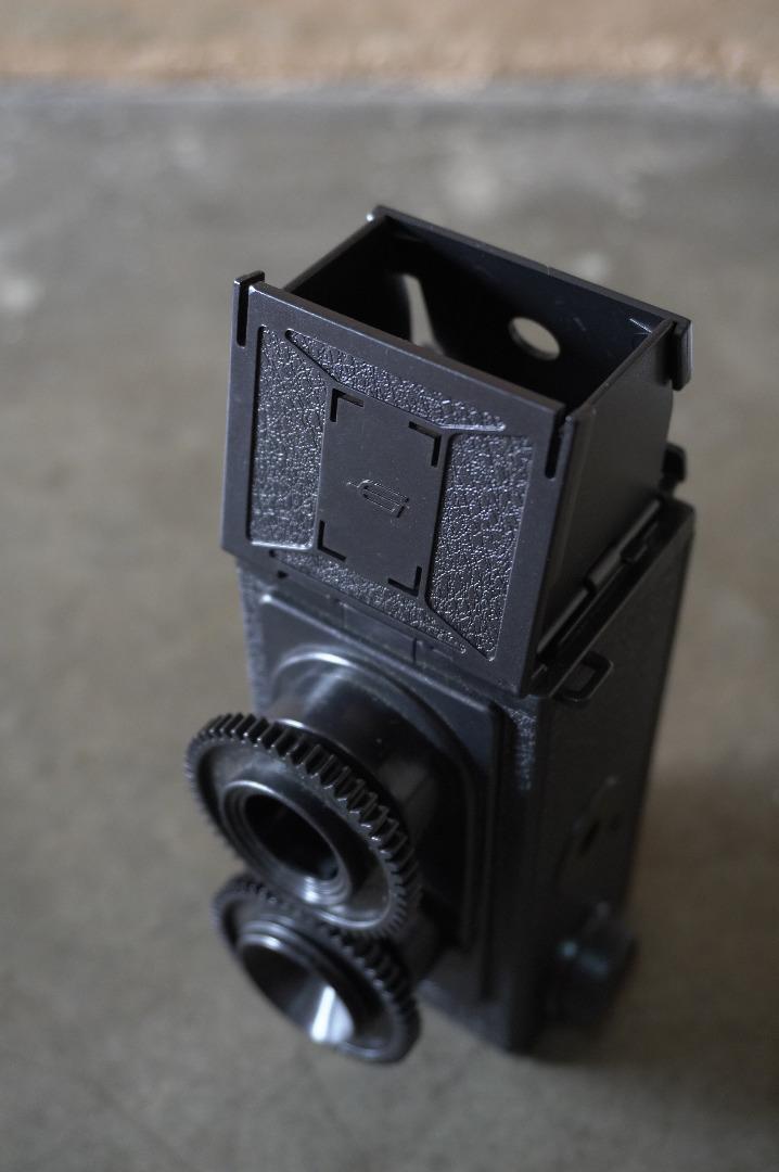 GakkenFlex TLR Twin Lens Reflex Film Camera modded with Glass Mirror ...