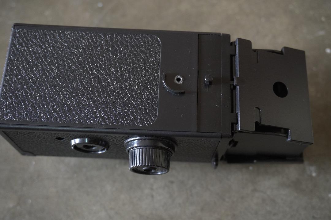 GakkenFlex TLR Twin Lens Reflex Film Camera modded with Glass Mirror ...