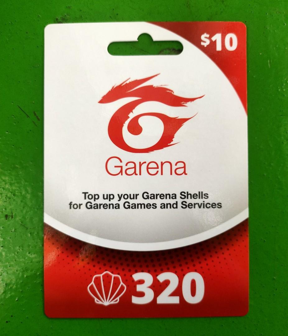 GARENA SHELLS CARDS, Video Gaming, Gaming Accessories, Game Gift Cards ...