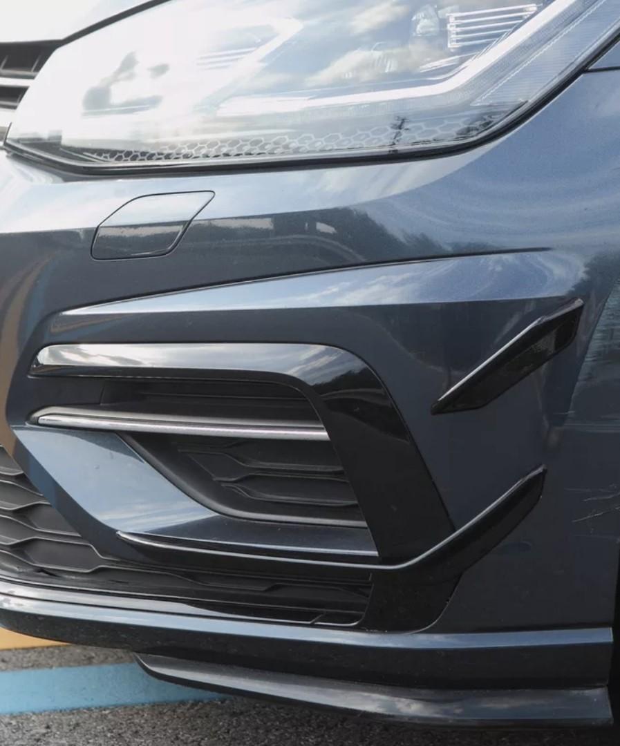 Golf R MK7.5 front canards, Car Accessories, Accessories on Carousell