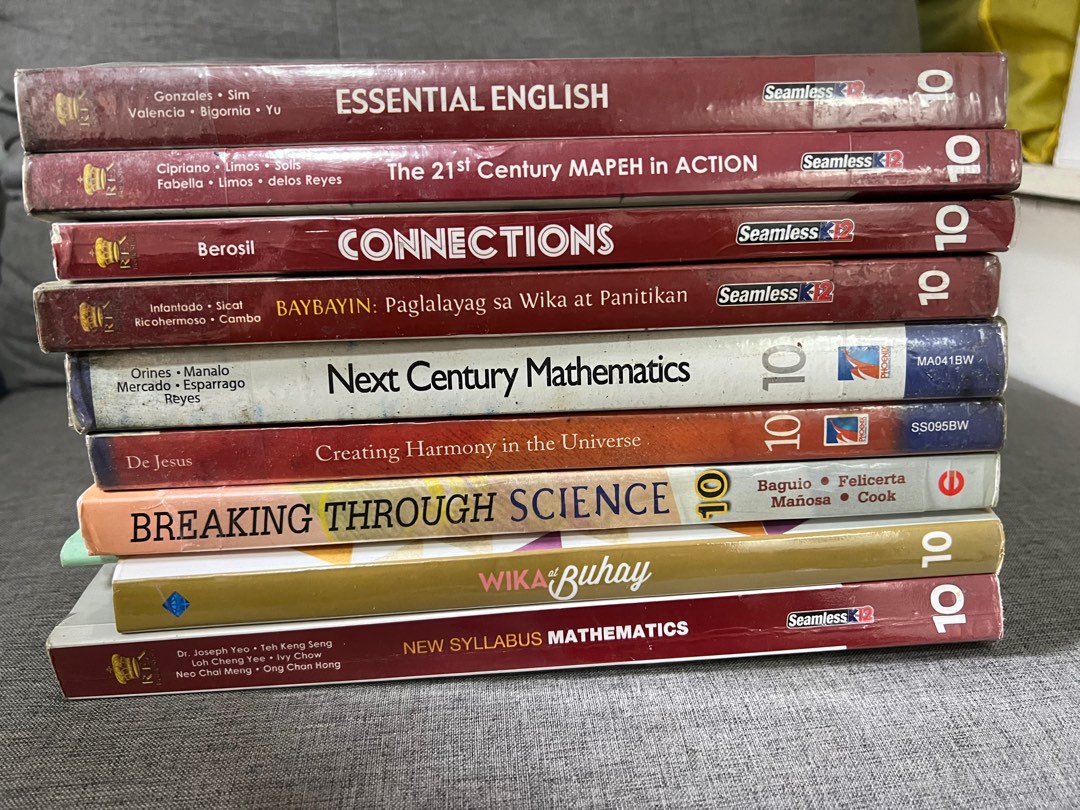Grade 10 books- dep ed accredited, Hobbies & Toys, Books & Magazines, Textbooks on Carousell