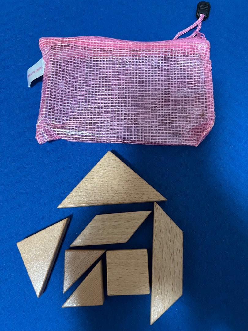 Heguru brain training puzzles tangram (whole set), Babies & Kids ...