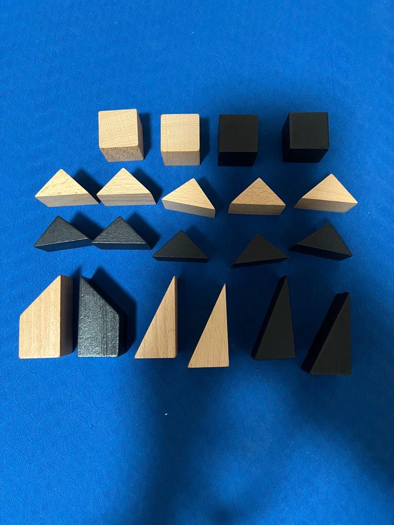 Heguru brain training puzzles tangram (whole set), Babies & Kids ...