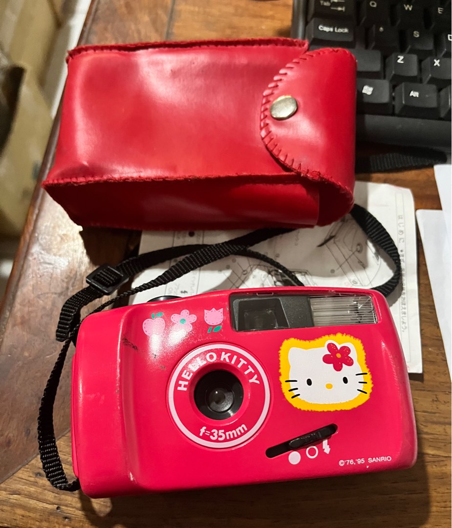 Hello Kitty Film Camera, Photography, Cameras on Carousell
