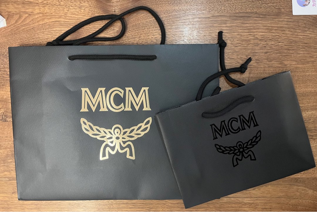 Hermes Dior MCM paper bags, Luxury, Accessories on Carousell