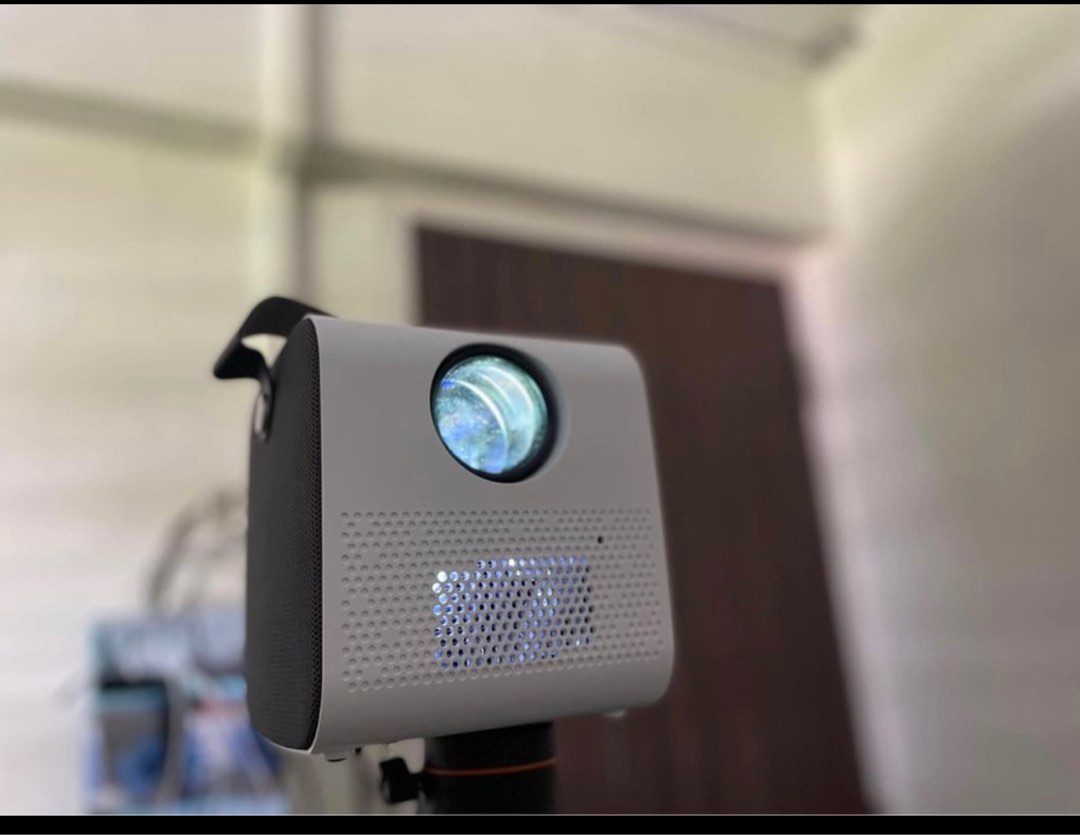 Home Smart projector with a tripod, TV & Home Appliances, TV ...