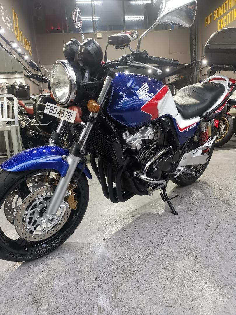 Honda CB400 Spec 3 COE Expiry: 07/2026, Motorcycles, Motorcycles for Sale, Class 2A on Carousell