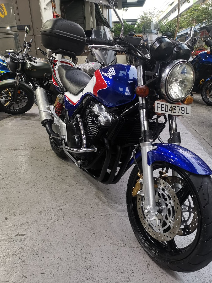 Honda CB400 Spec 3 - COE Expiry: 07/2026 - Contact us @ 67468582, Motorcycles, Motorcycles for ...