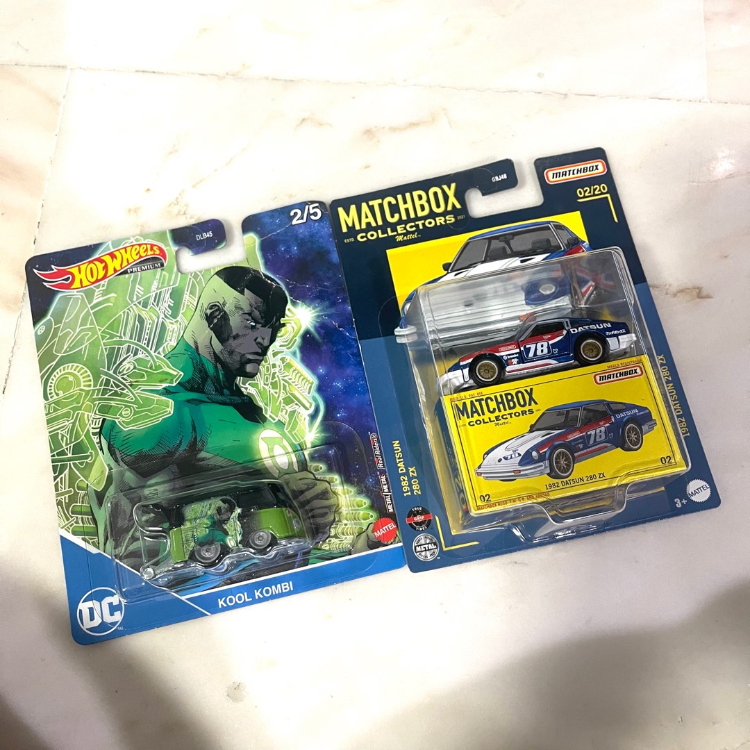 Hot Wheels, Matchbox MBX $15 EACH. DC Comic Green Lantern Kool Kombi ...