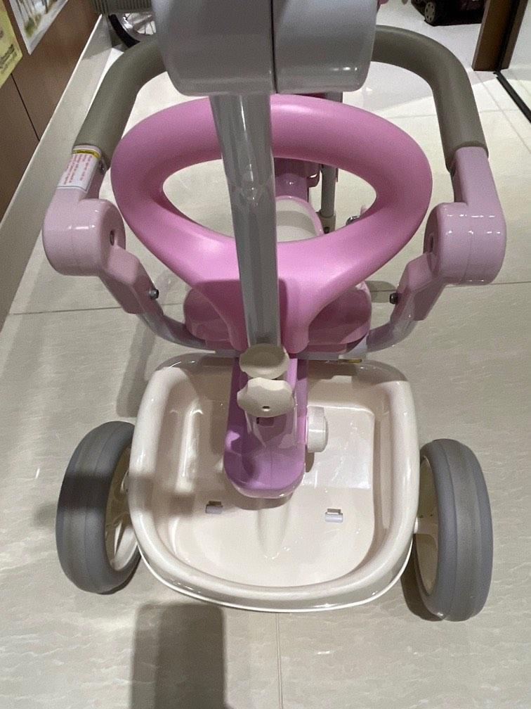 iimo folding Tricycle (Pink), Babies & Kids, Baby Nursery & Kids ...