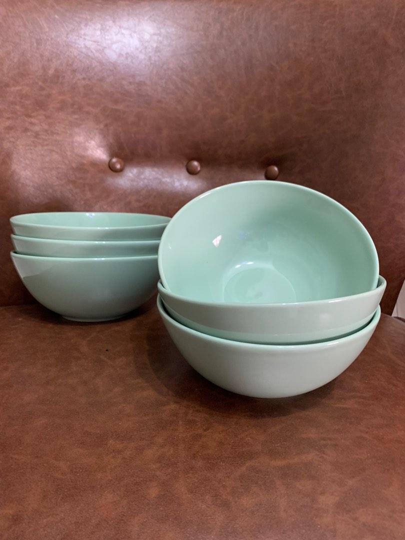 IKEA Bowl Stoneware (Green) (16cm), Furniture & Home Living ...