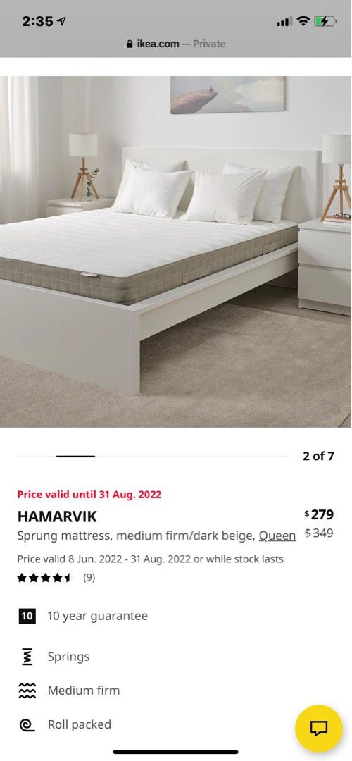 Hamarvik mattress queen store
