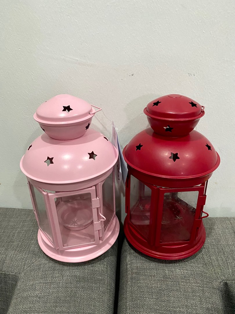 Ikea Lanterns, Candle, Fish Bowl and Vase, Furniture & Home Living ...