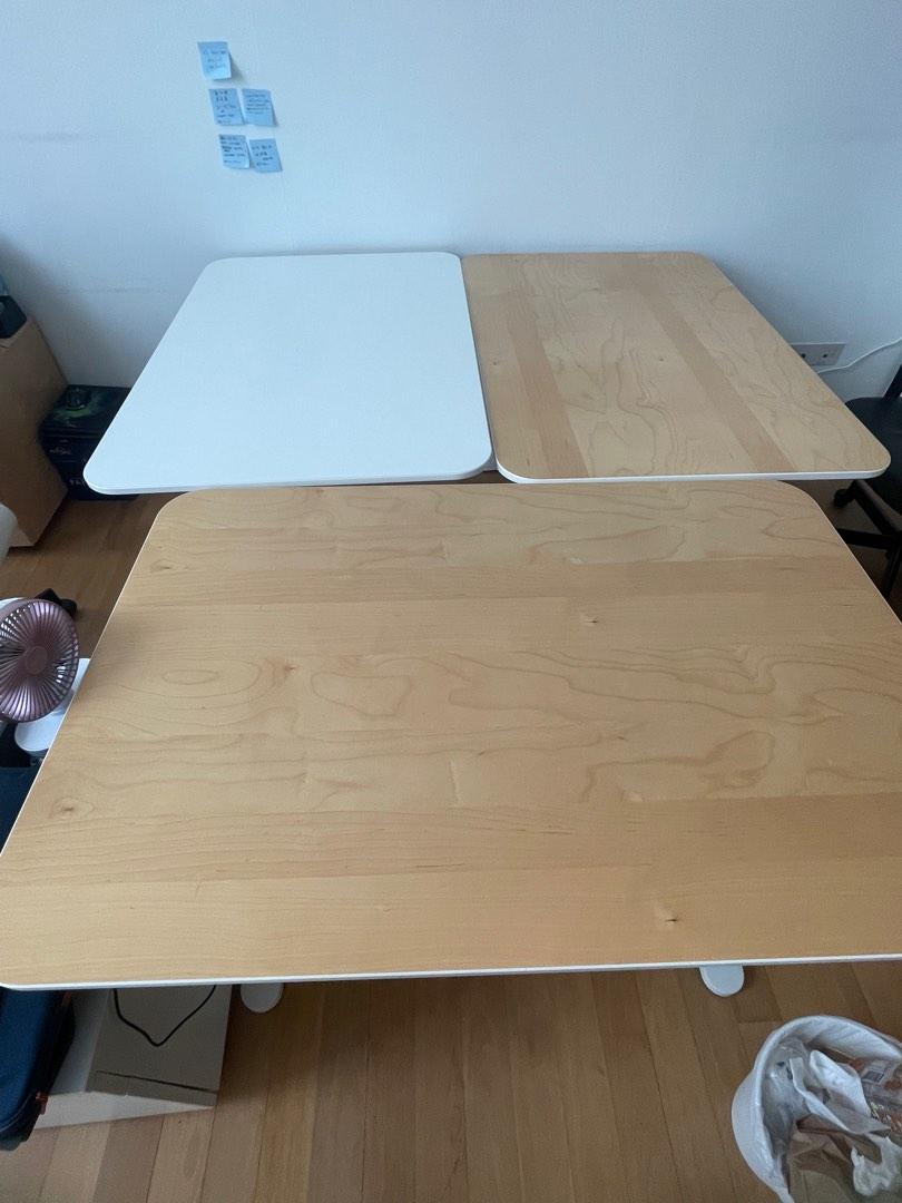 IKEA office table / desk, Furniture & Home Living, Furniture, Tables ...