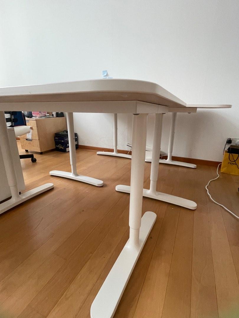 IKEA office table / desk, Furniture & Home Living, Furniture, Tables ...