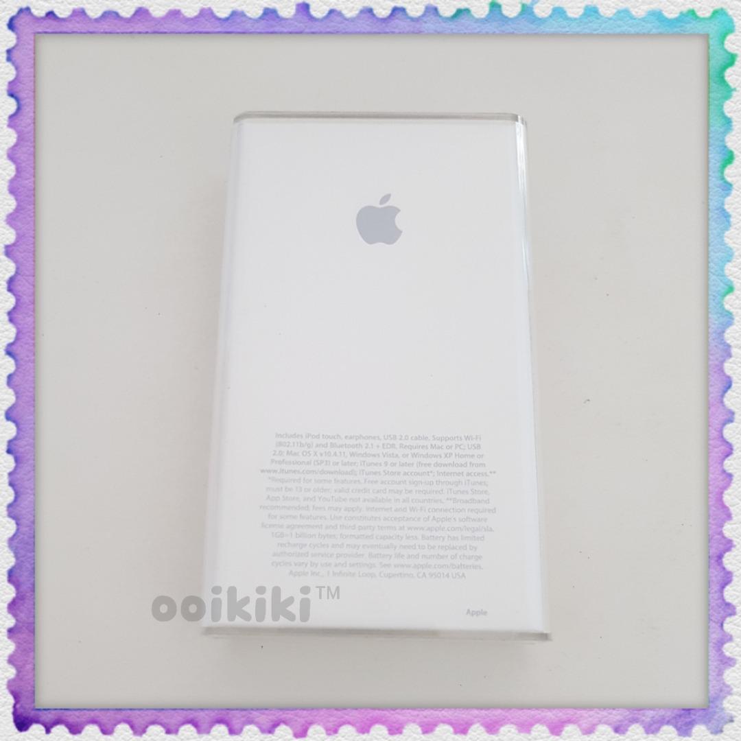iPod Touch 8GB Original Transparent Empty Box with information guide ...