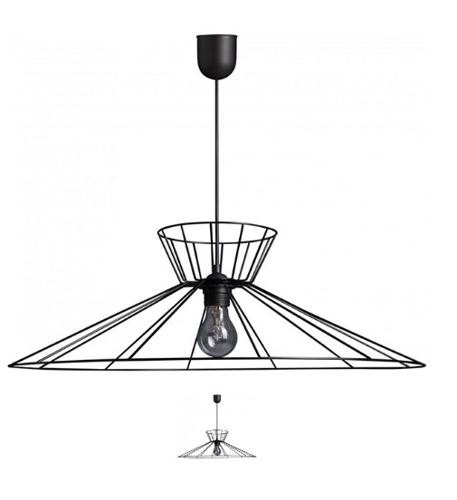 Kalista Metal Wire Pendant Ceiling Light, Furniture & Home Living ...