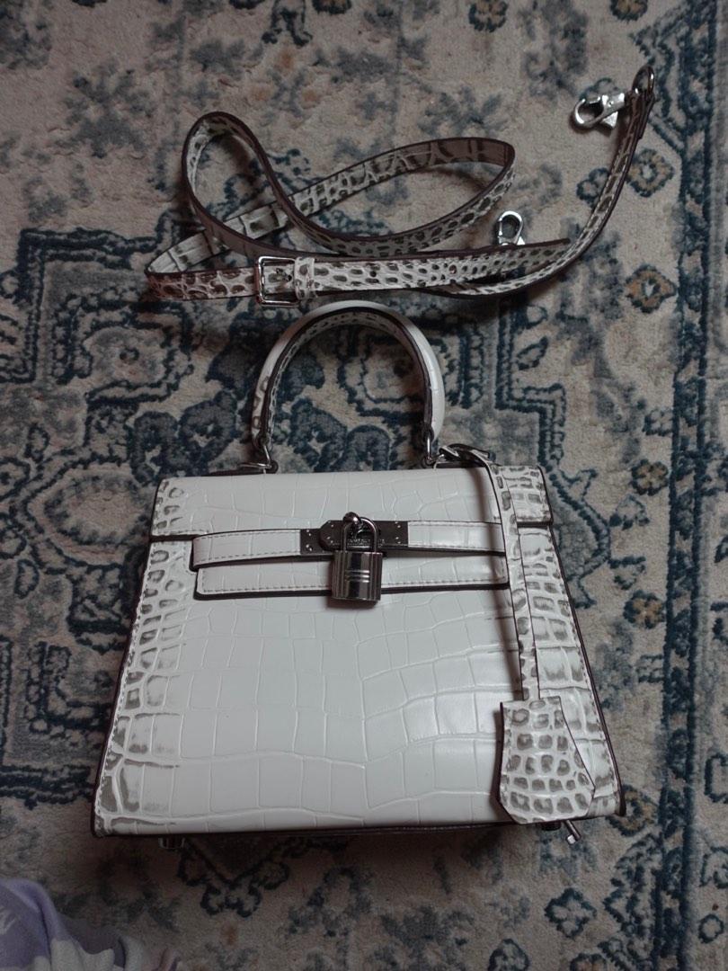 Mini Kelly Messenger Bag in Rare Croc , Luxury, Bags & Wallets on Carousell