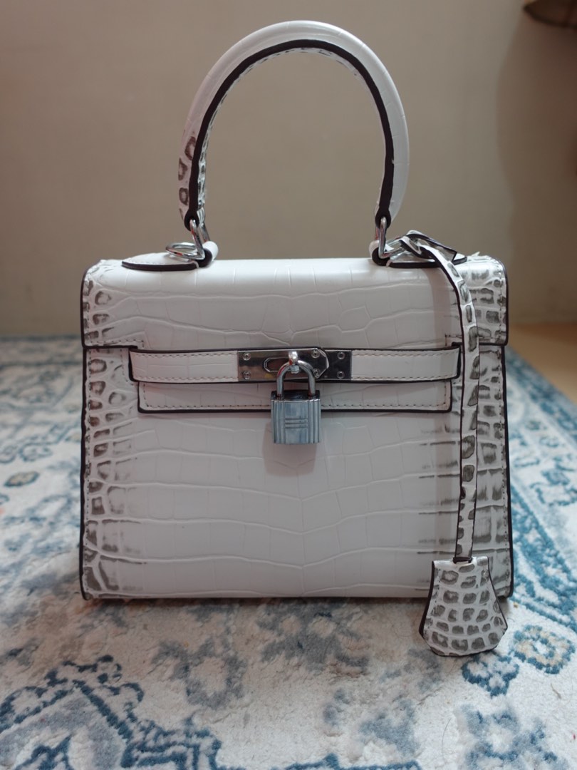 Mini Kelly Messenger Bag in Rare Croc , Luxury, Bags & Wallets on Carousell