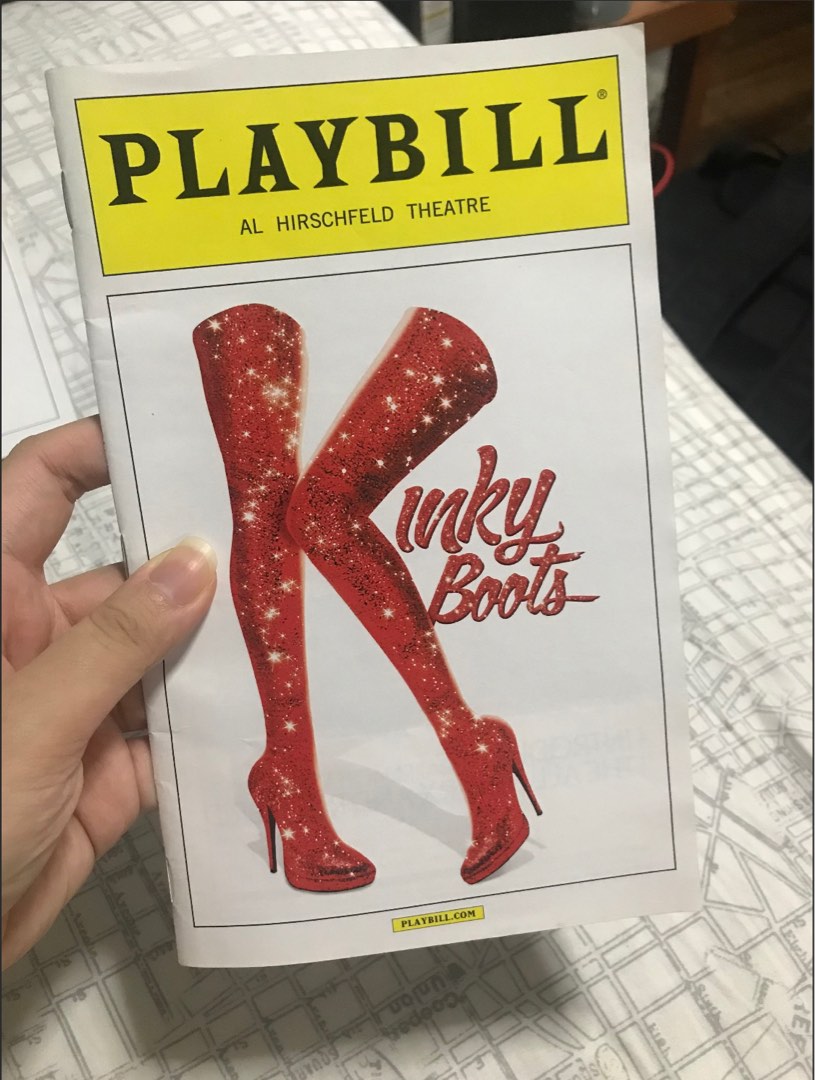 Kinky Boots Playbill, Hobbies & Toys, Memorabilia & Collectibles ...