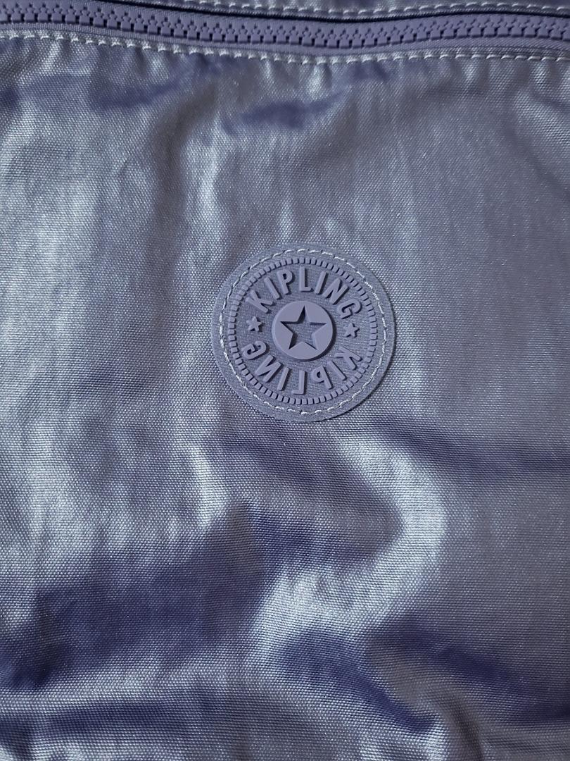 Kipling Seoul Large Metallic Purple 15" Laptop Backpack, Women's ...