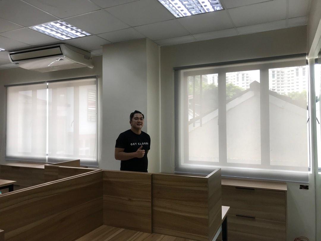 Korean Window Blinds and Curtains, Furniture & Home Living, Home Decor ...