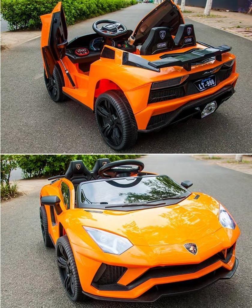 Lamborghini Kids Electric Car with Remote Control Kid Ride Kid Drive on ...