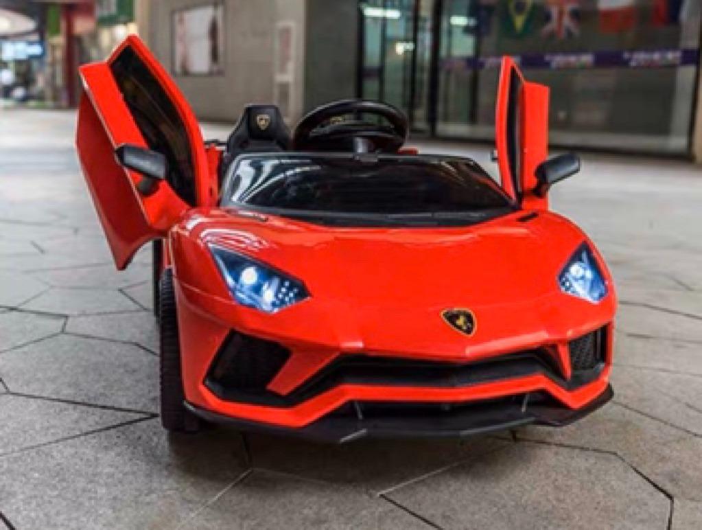 Lamborghini Kids Electric Car with Remote Control Kid Ride Kid Drive on ...