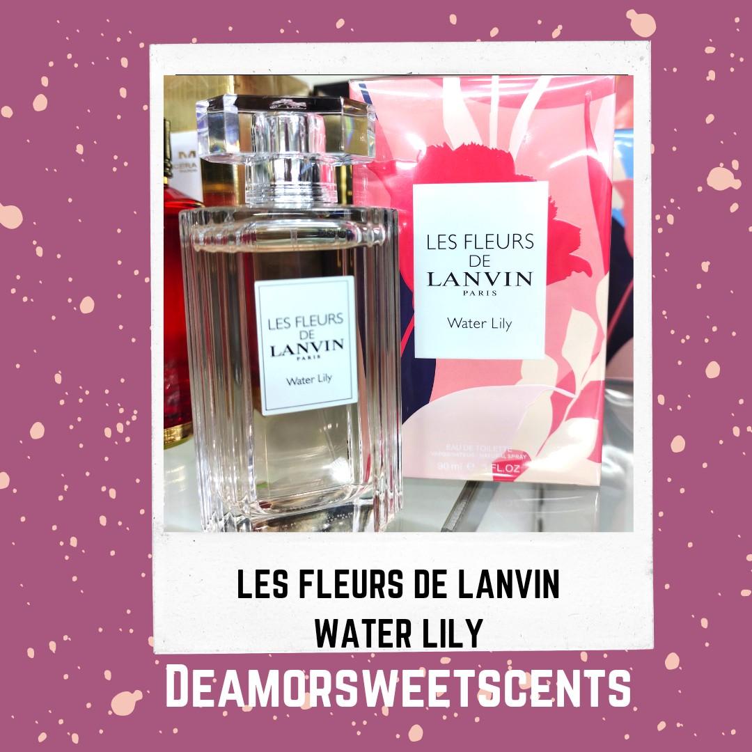 Lanvin fleurs de lanvin water lily, Beauty & Personal Care, Fragrance ...
